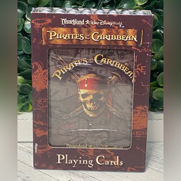 Disney | Toys | Disney Parks Pirates Of The Caribbean Playing Cards New ...
